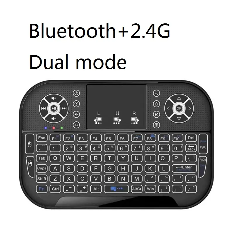 Mini Wireless Keyboard with Backlight - 2.4G Bluetooth Air Mouse ...