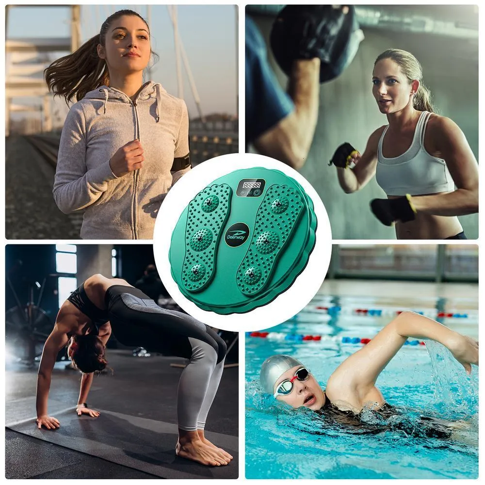 Twist Boards Disc LCD Core Waist Trainer For Body Shaping, Hip And ...