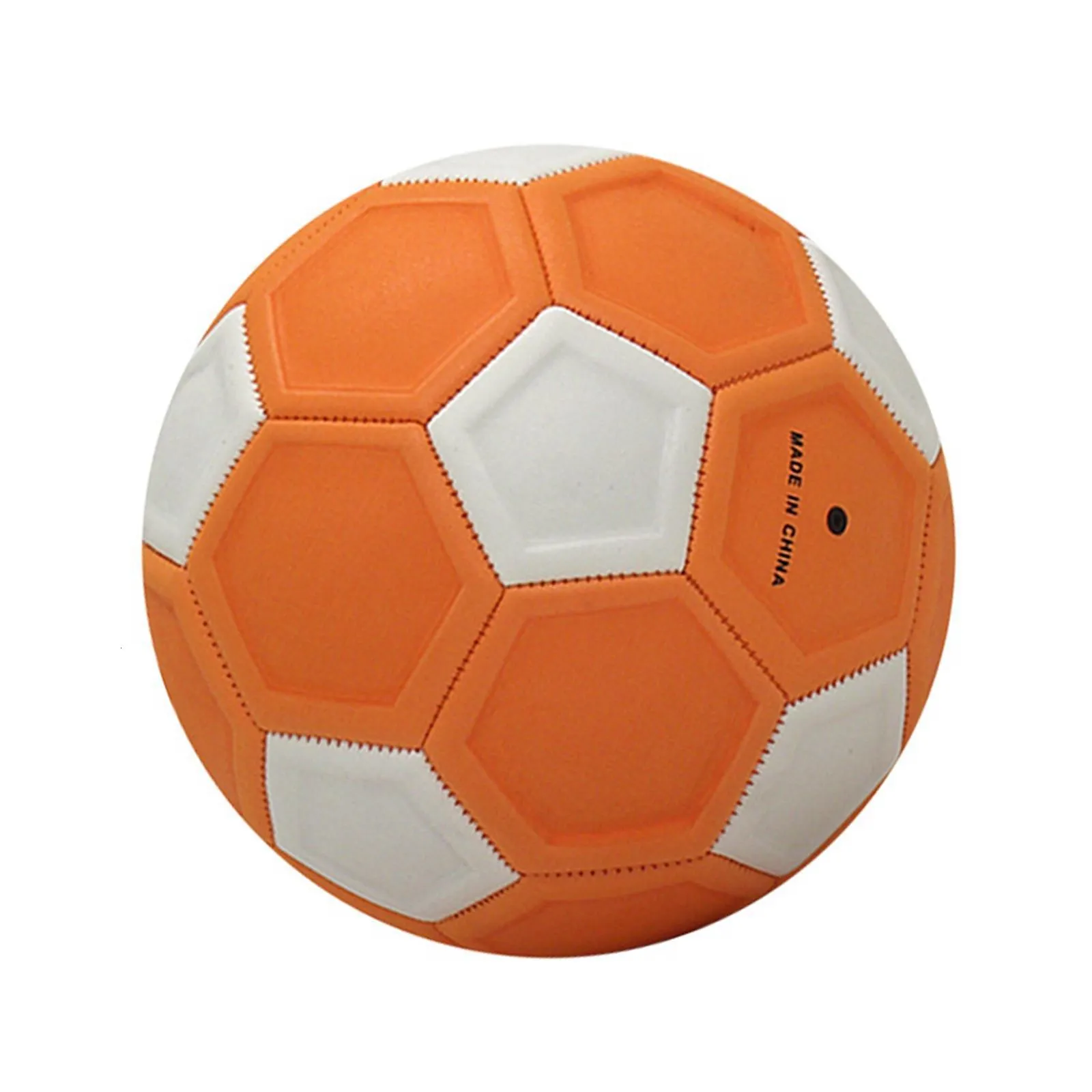 Official Size 5 Soccer Ball - Seamless PU Leather Football for Team ...