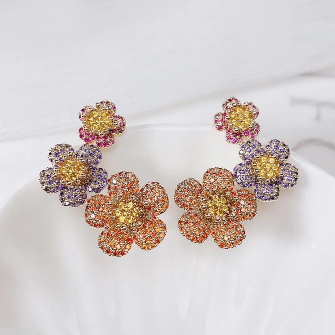 DHgate.com:Fashion Flower Ear Sweep Wrap Cuff Earrings, Bridal Jewelry ...