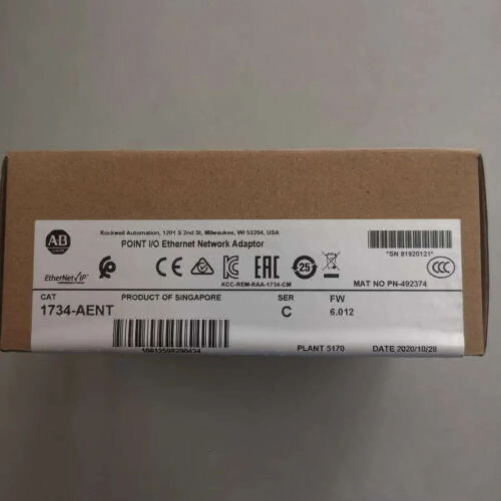 Allen Bradley 1734 Aent Point I/O Ethernet Network Adapter 1734 Aent من ...