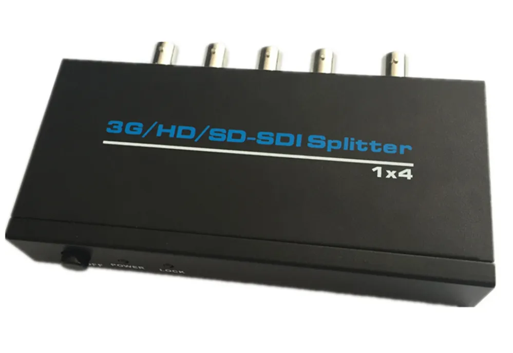 4 Port SDI Splitter 1x4 SDI Amplifier Distributor For Projector ...