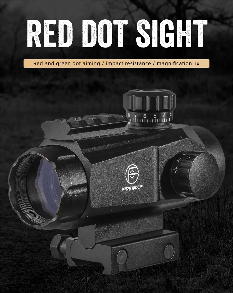 Compact Optical Sight: Red Dot Scope For Tactical Applications ...