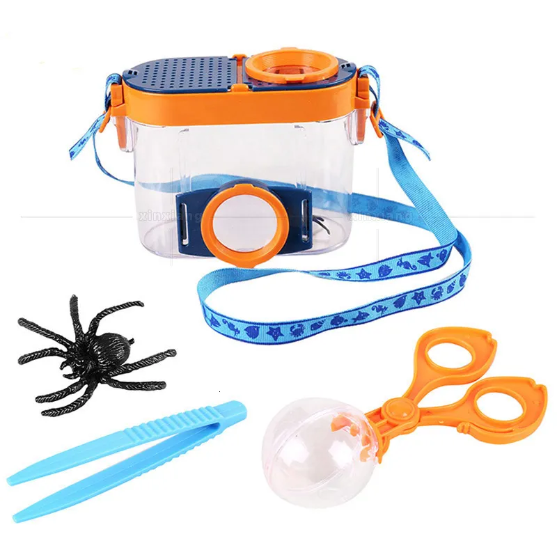Science Discovery Bug Viewer Outdoor Insect Box Magnifier Observer Kit ...