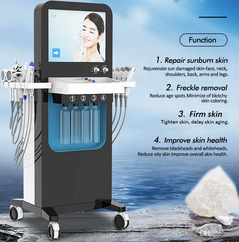 SPA Hydrofacial Dermabrasion Skin Regeneration Machine With Fractional ...