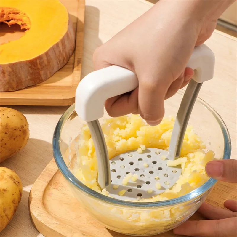 Potato Masher Tool: Portable Plastic Smasher For Baby Food & Kitchen ...