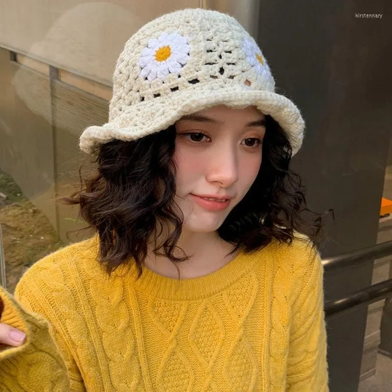 DHgate.com:Womens Crochet Bucket Hat, Cute Fisherman Cap for Teenagers ...