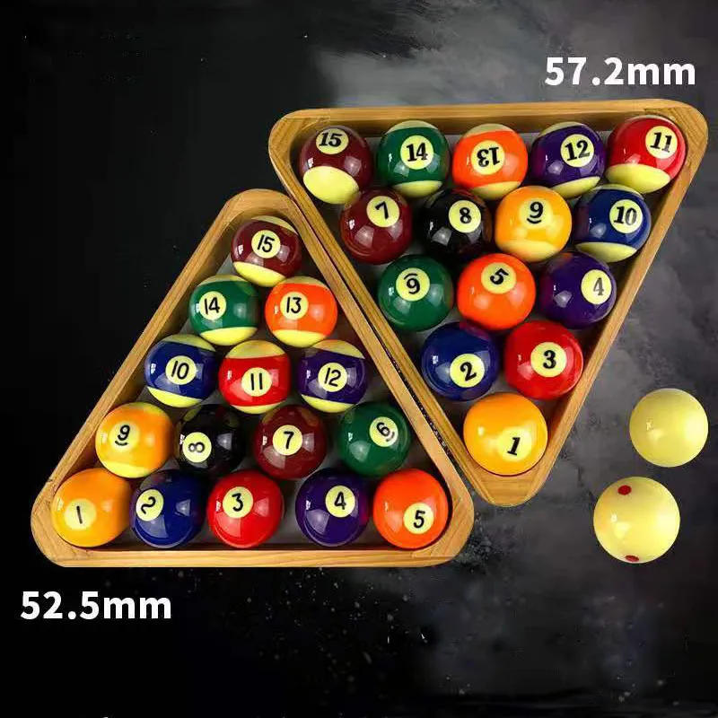 Full Set Tournament 8 Billiards Classic 3A And 8A Pool Balls With ...