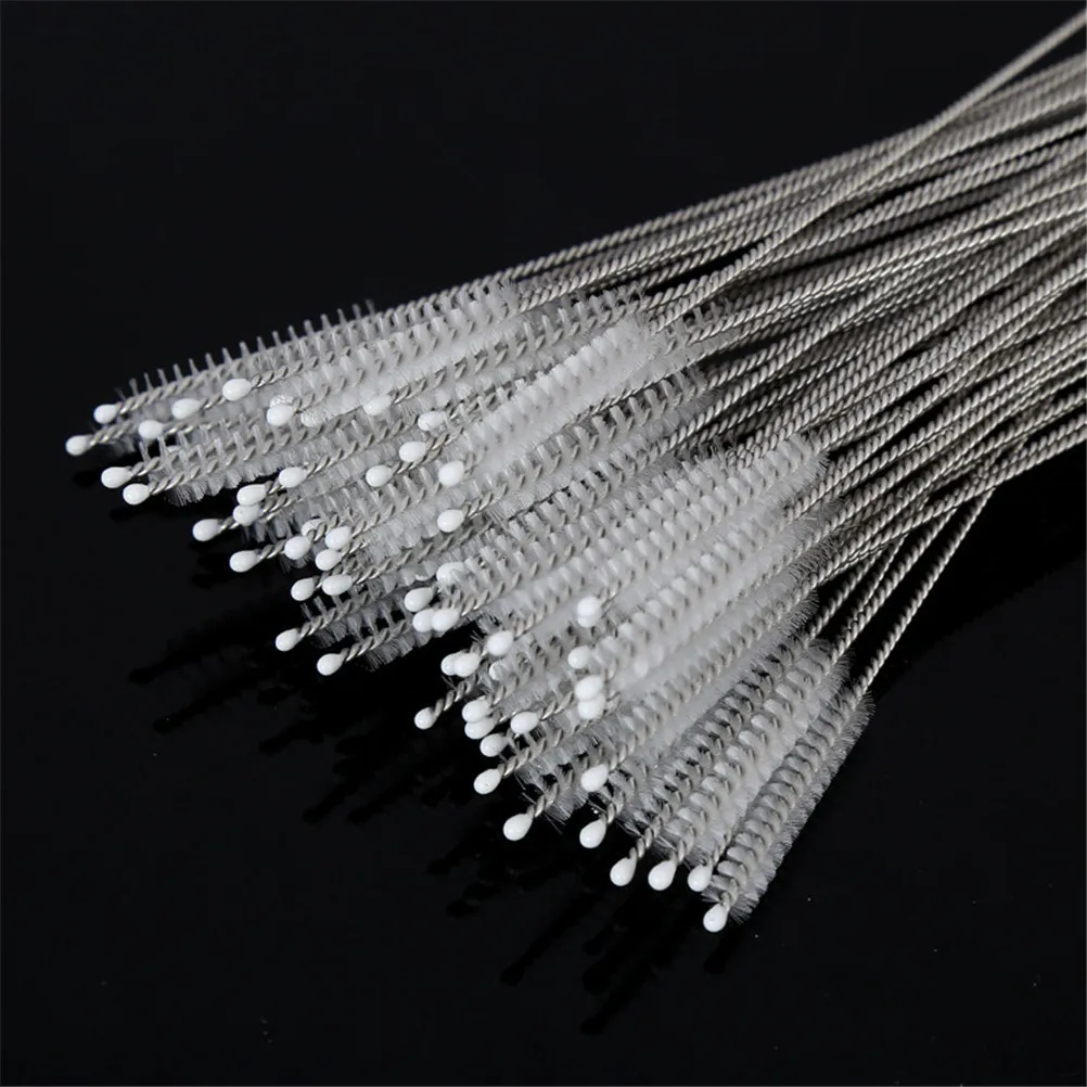 DHgate.com:50/100 Pcs Reusable Straw Brushes: Eco-Friendly Stainless ...