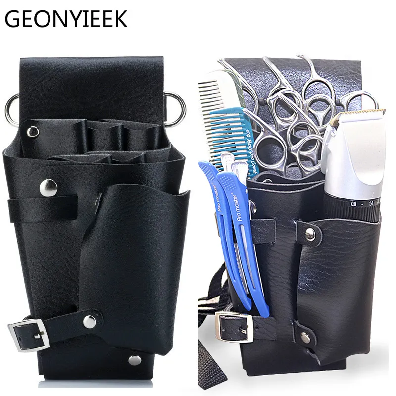Premium Barber Scissor Holster Bag - Professional Hairdressing Tools Organizer, Salon Shear Case ...