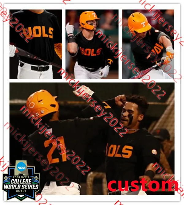 Customized Vols Baseball Jersey: Stitched For Drew Gilbert, Lindsey ...