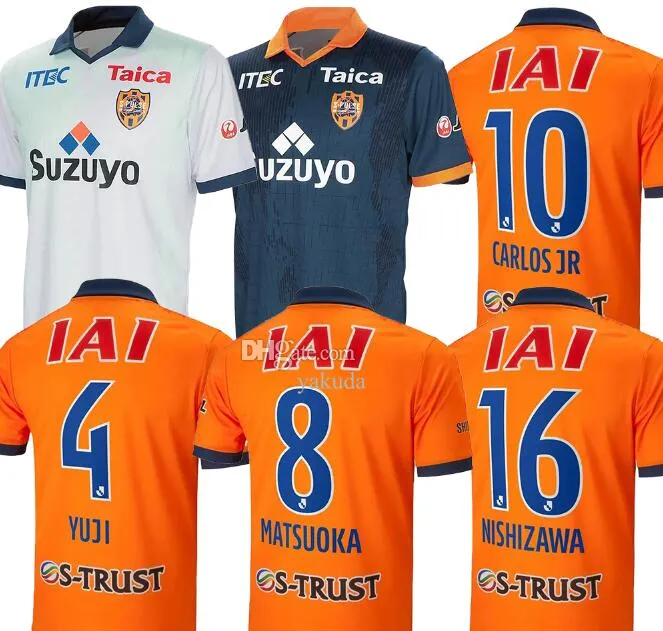 23 24 Shimizu S Pulse Thai Quality Soccer Jerseys Customized #4 YUJI #6 TAKEUCHI #7 KAMIYA #8 ...