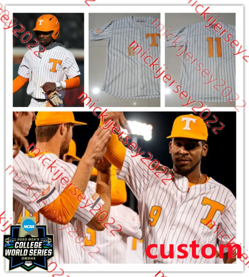 Customized Vols Baseball Jersey: Stitched For Drew Gilbert, Lindsey ...
