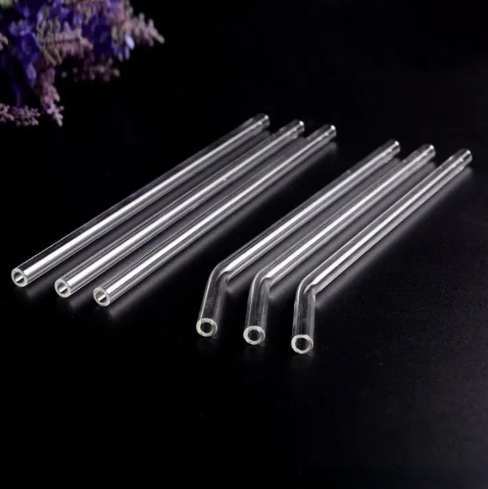 DHgate.com:Eco-friendly Glass Straws Reusable Lead-free Drinking Straws ...