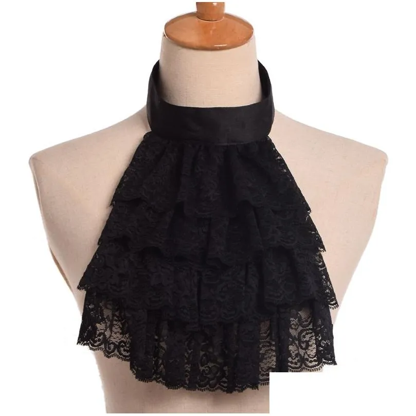 DHgate.com:Costume Accessories 1Pc Vintage Detachable Lace Neck Ruffle ...