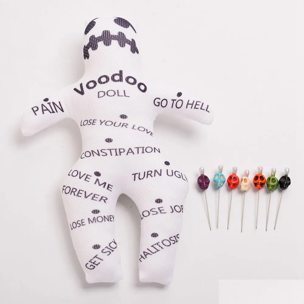 DHgate.com:Voodoo Doll Costume Accessory: 7 Colorful Pins, Karma Keeper ...