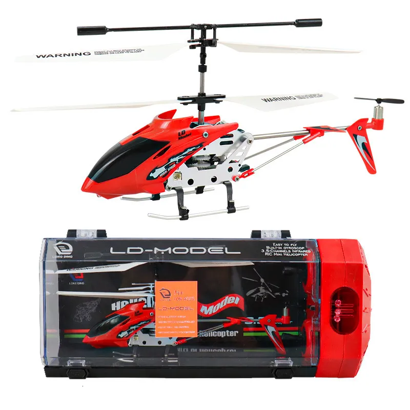 DHgate.com:3.5CH Mini RC Alloy Helicopter with Rechargeable Light Remote Control, Hold Height ...