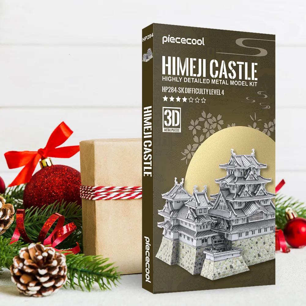 3D Puzzles Metal Model Kit: Intricate Castle Architecture, DIY Metal ...