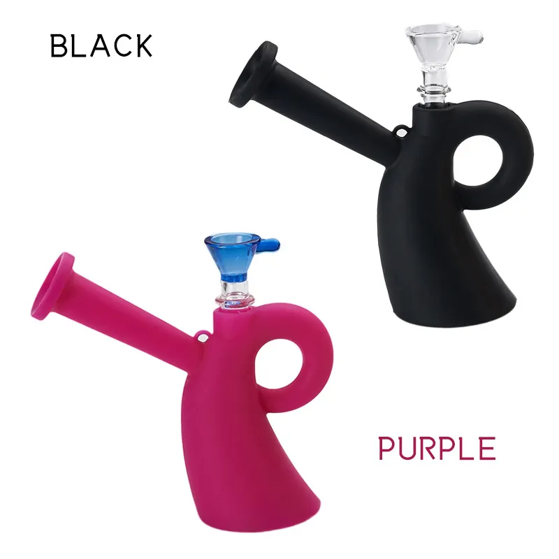 Portable Silicone Hookah set in - Colored Mini Pipes for Smoking ...