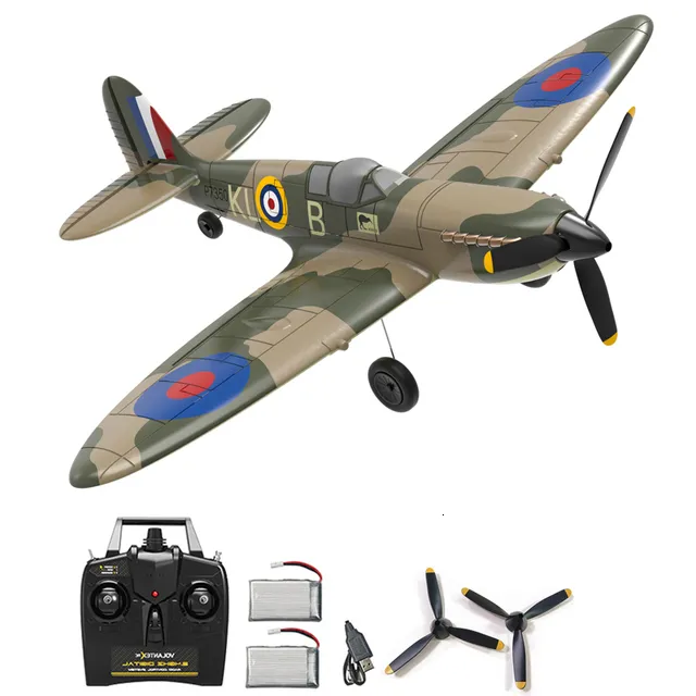 Electric RC Aircraft FREMEGO 400mm Zero B 09 Spitfire P40 P51D Mustang ...