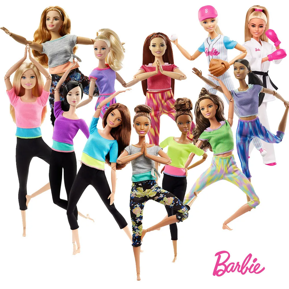DHgate.com:30CM Yoga Pose Doll 23 Joints Made to Move Sports Toys for ...