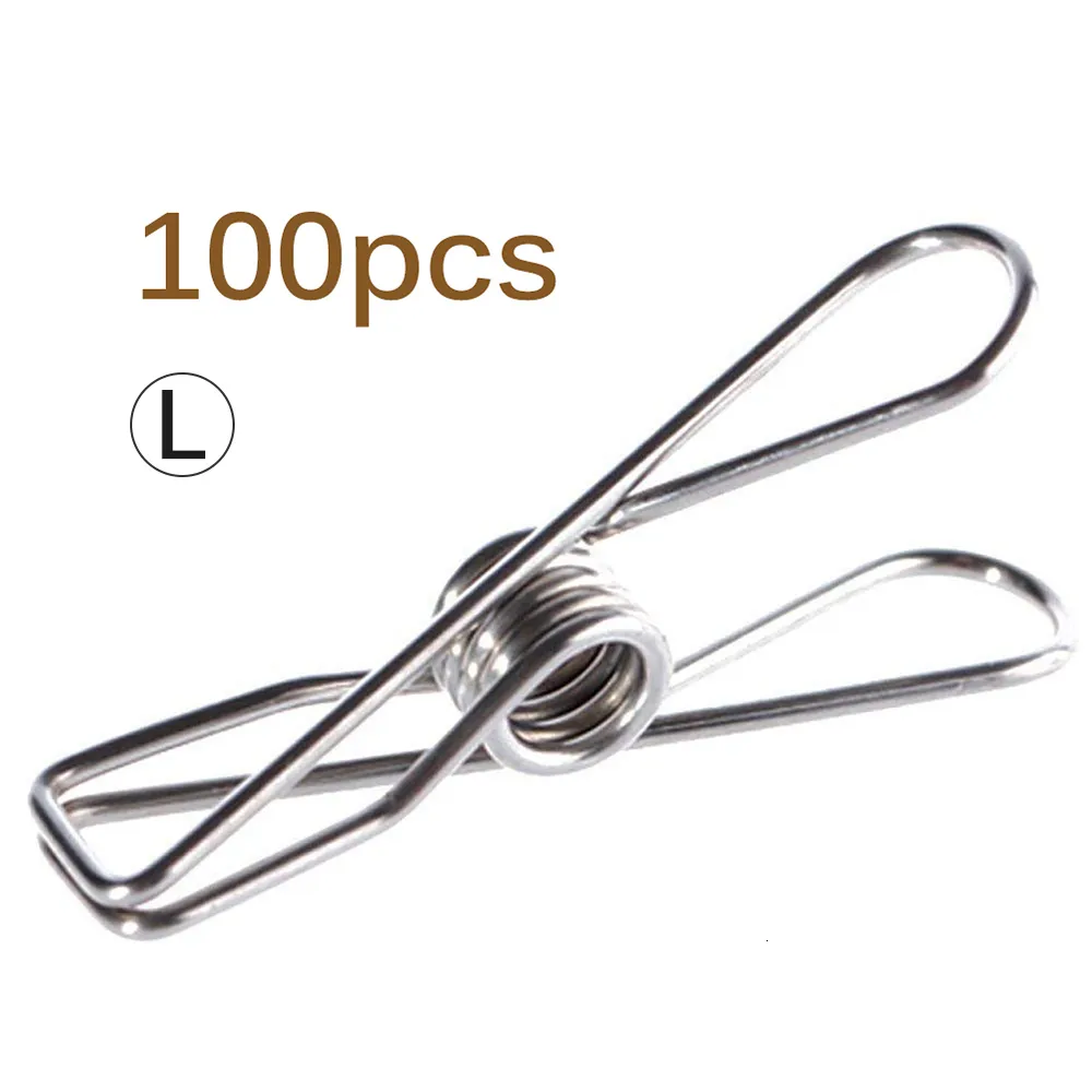 Stainless Steel Bag Clips - Heavy Duty Clothes Pins, Food Sealing Clips ...