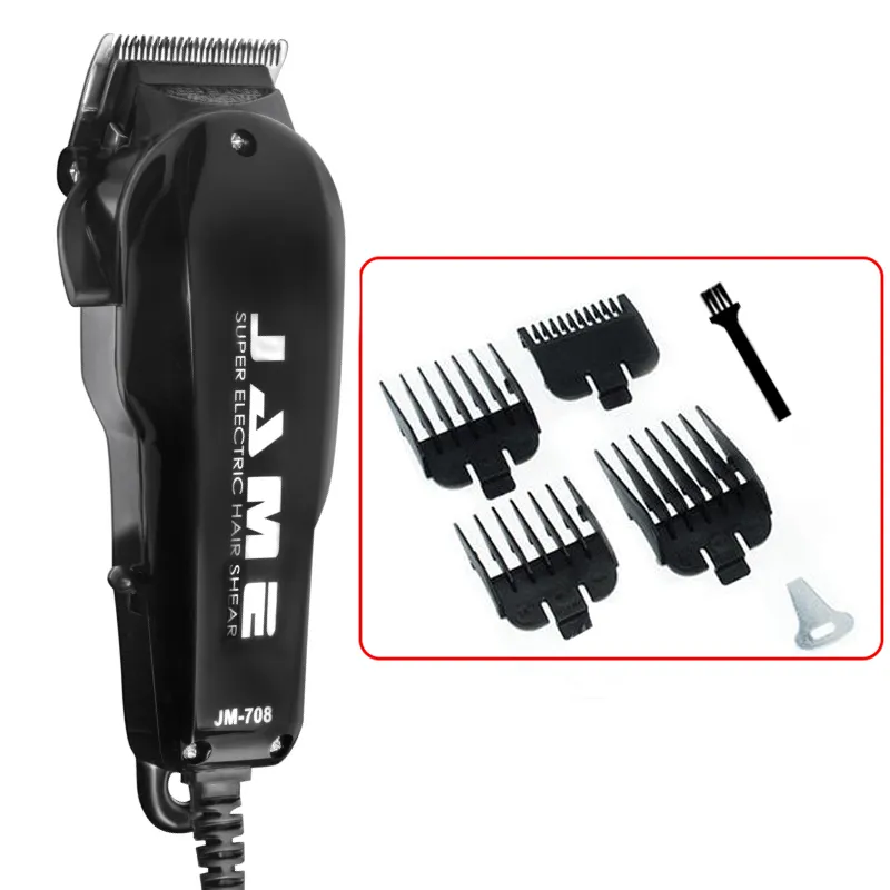 Professional Hair Clipper - Corded Electric Hair Trimmer, Barber Grade ...