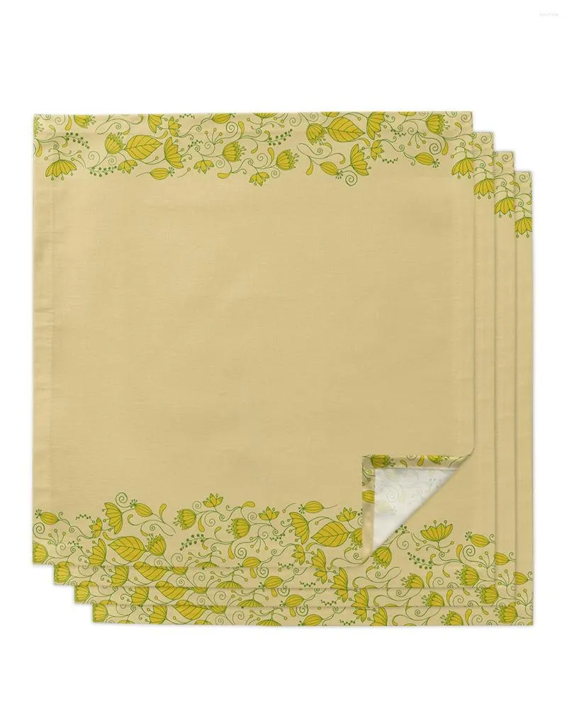 DHgate.com:Elegant 4pc Flower-Patterned 50cm Square Cloth Napkins for ...