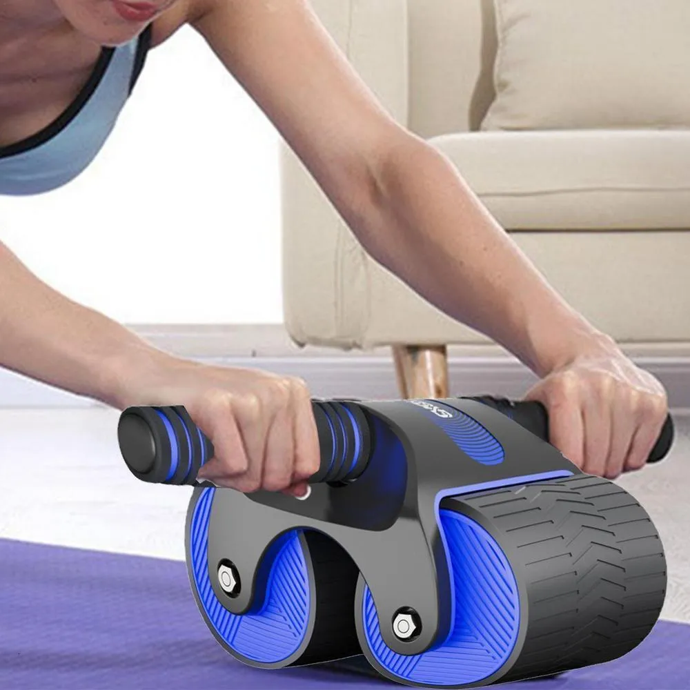 Abdominal Wheel Exerciser For Core Workouts Automatic Rebound Abdominal ...