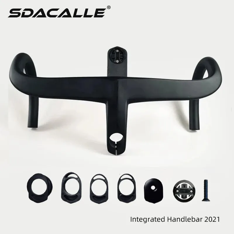 ALANERA Full Black Carbon Road Bike Handlebar React Component Did Mount ...