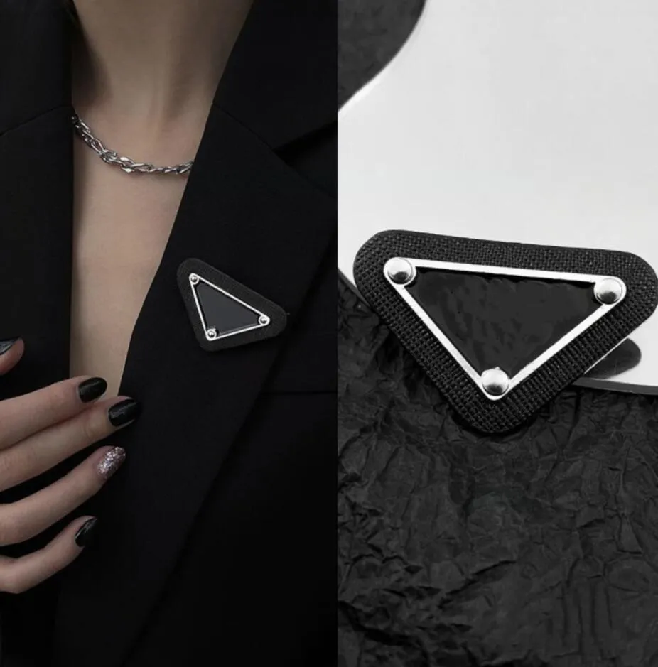 Classic Unisex Metal Triangle Brooches Designer for Coats, Hats ...