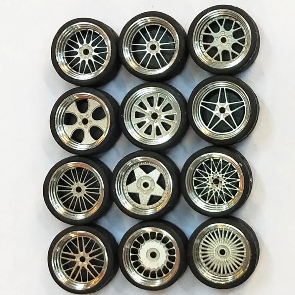 DHgate.com:1:64 Scale Diecast Model Car, Alloy Wheel Tire Accessories ...