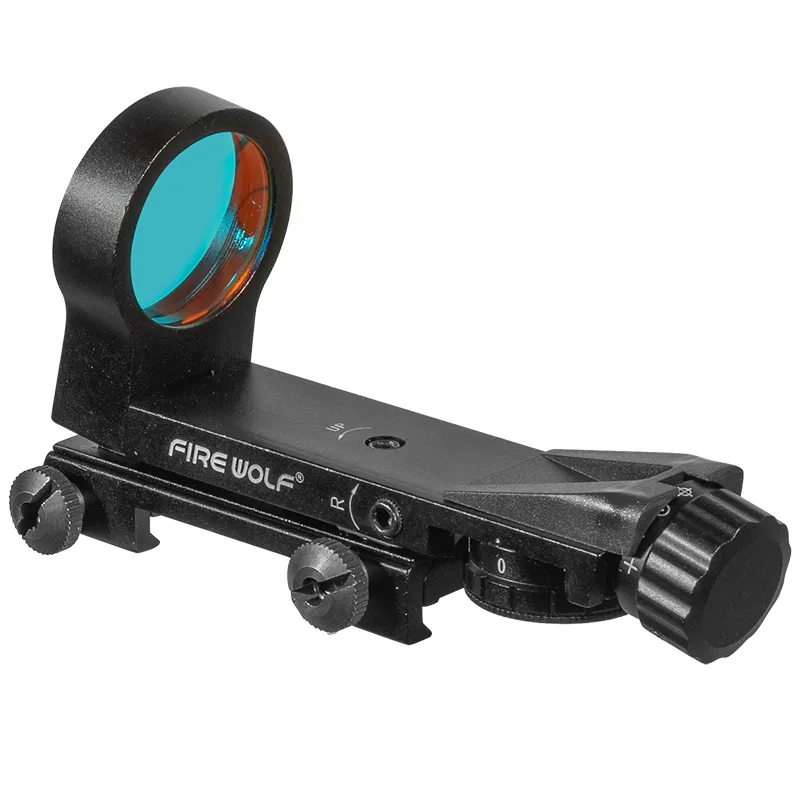 WOLF Multi Reticle Red Dot Sight Optical Scope 1X30 Reflex Sight With 4 ...
