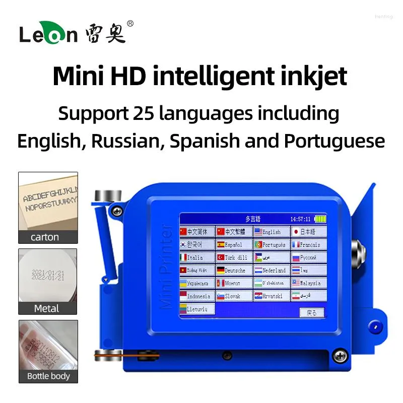 Wholesale Mini Inkjet Printer For QR Codes On Plastic Bottles And Metal ...