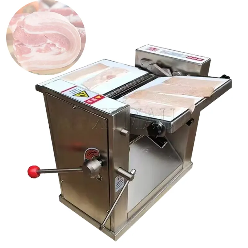 2023 Professional Pork Skin Removed Cutting Machine Pig Meat Peeling ...