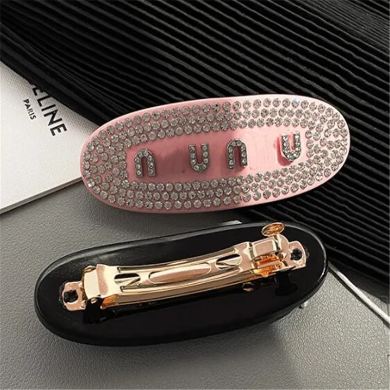 Luxury Rhinestone Letter Barrettes: Stylish 2024 Hair Accessories For ...