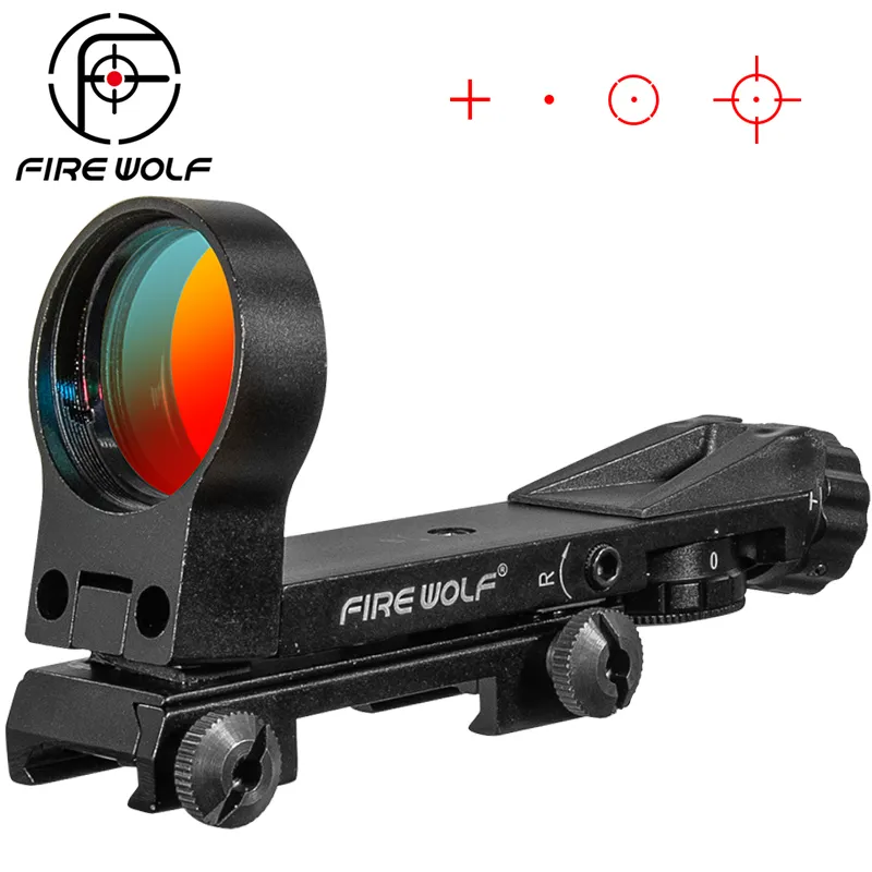 Multi Reticle Red Dot Sight, 1X30 Reflex Sight With 4 Reticles, Gun ...