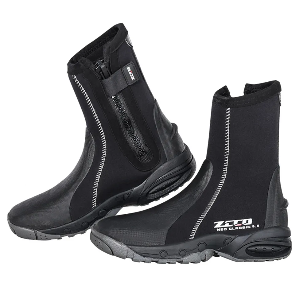 5mm Neoprene Dive Boots - Fins, Gloves Compatible - Scuba, Surf ...