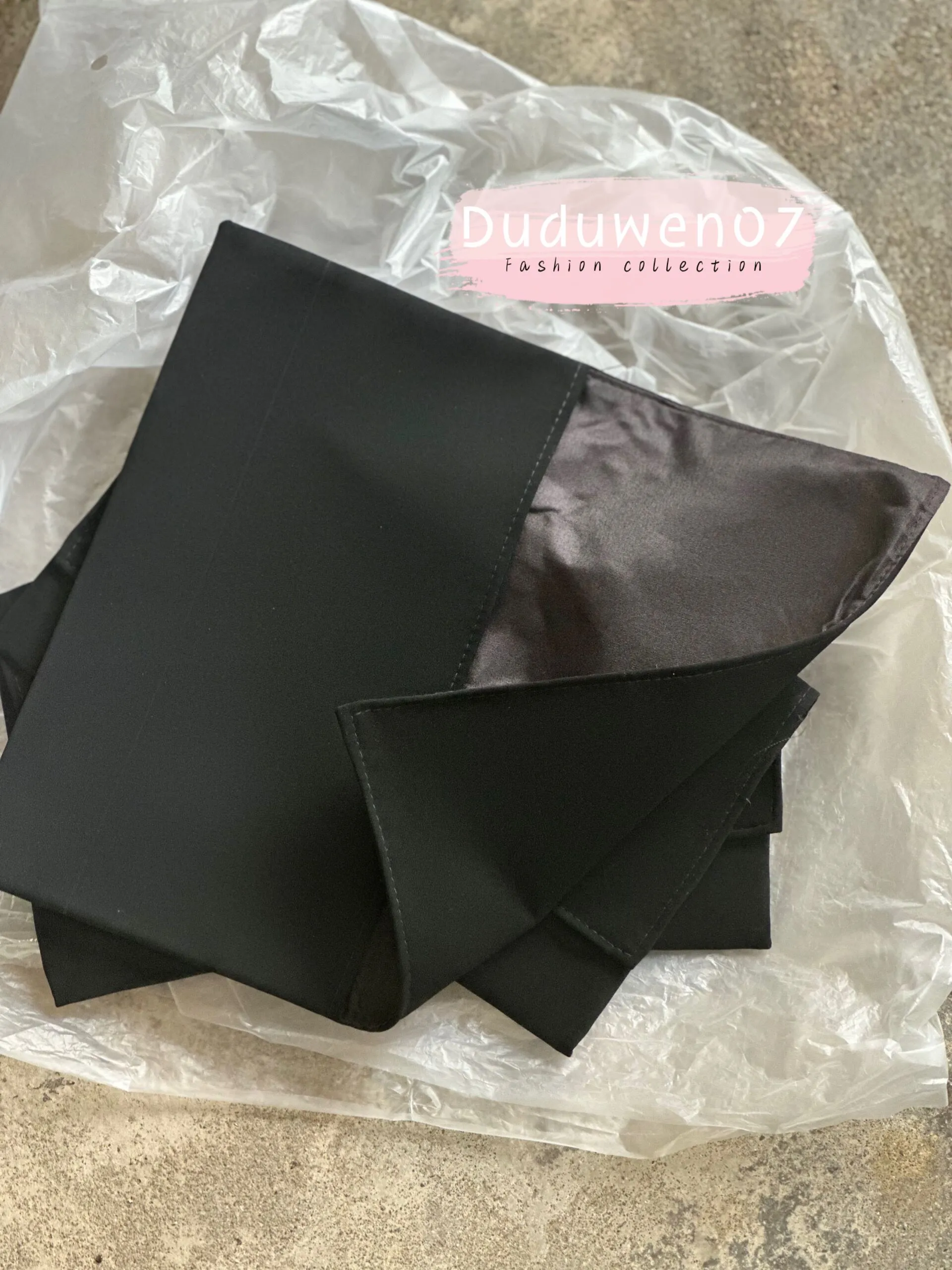 Classic Black Velvet Dust Bag For Boutique Fashion Bag, 25x16+16cm ...