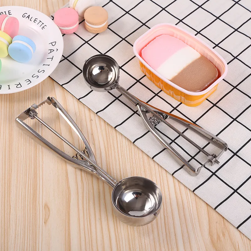DHgate.com:Stainless Steel Ice Cream Scoop with Trigger - Multipurpose ...