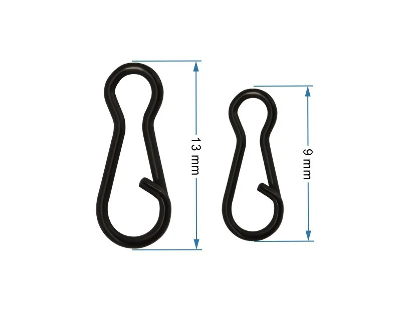 DHgate.com:Fishing Accessories Kit: 1000Pcs Matte Black Stainless Steel ...