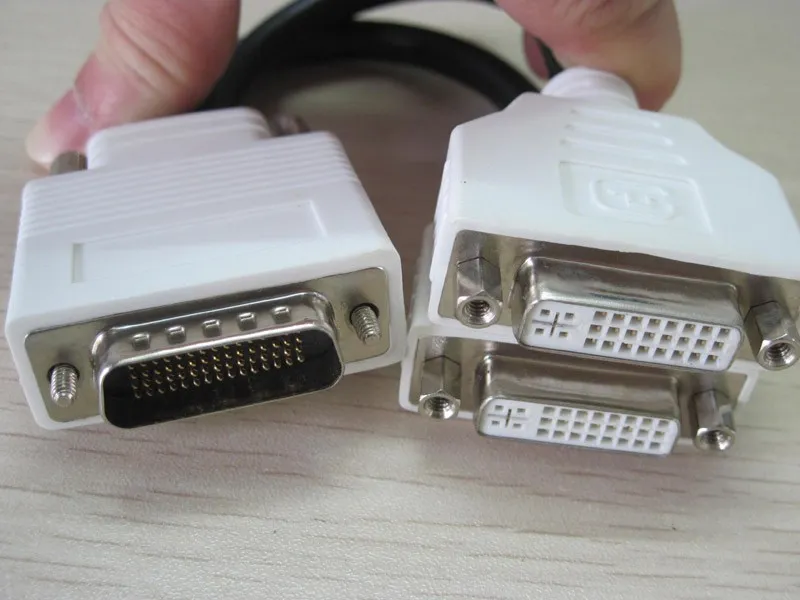 Vga Dvi Converter: DMS59 To Dual DVI Female Splitter Cable 59 Pin Male ...