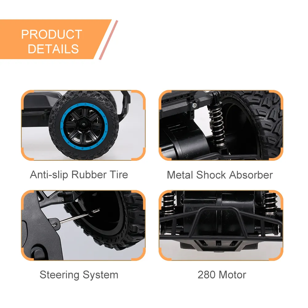 High Speed 2WD RC Racing Car With Usb 12v Charging Perfect Off Road ...