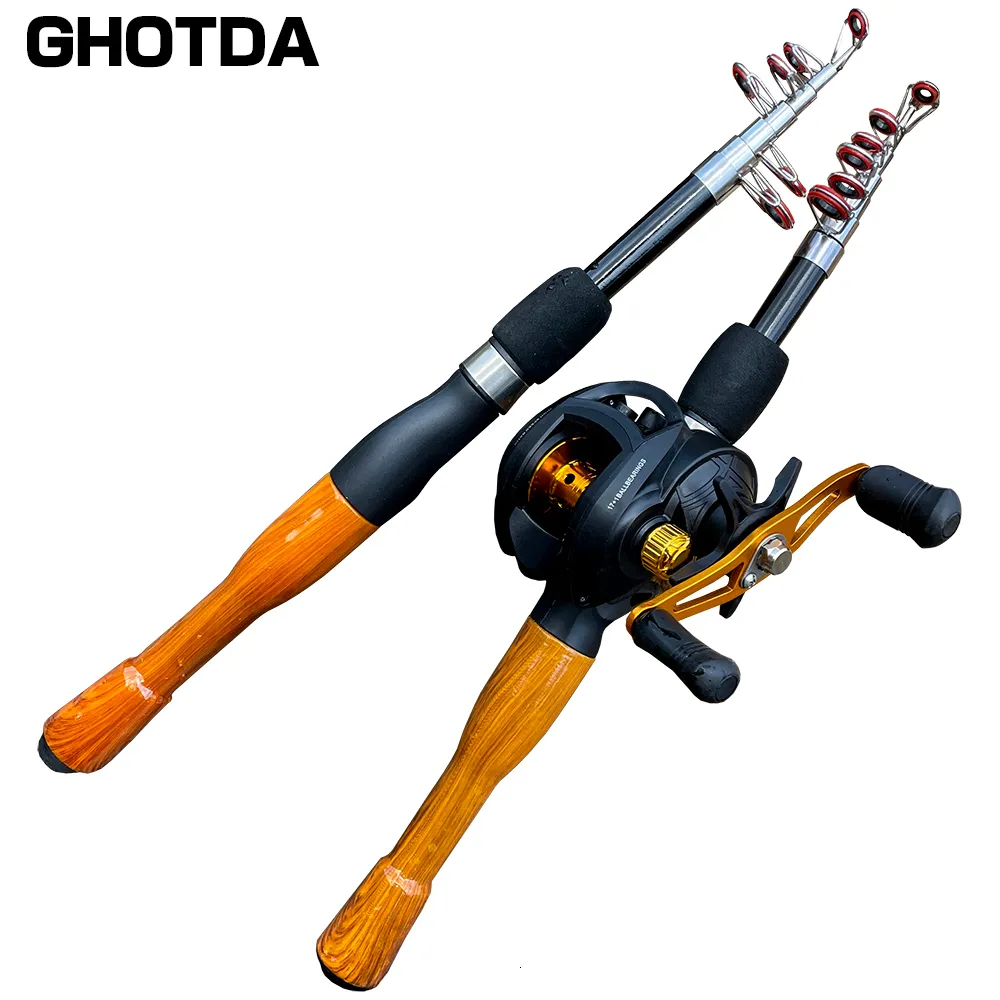 DHgate.com:Multifunctional Carbon Fiber Telescopic Fishing Rod Reel ...
