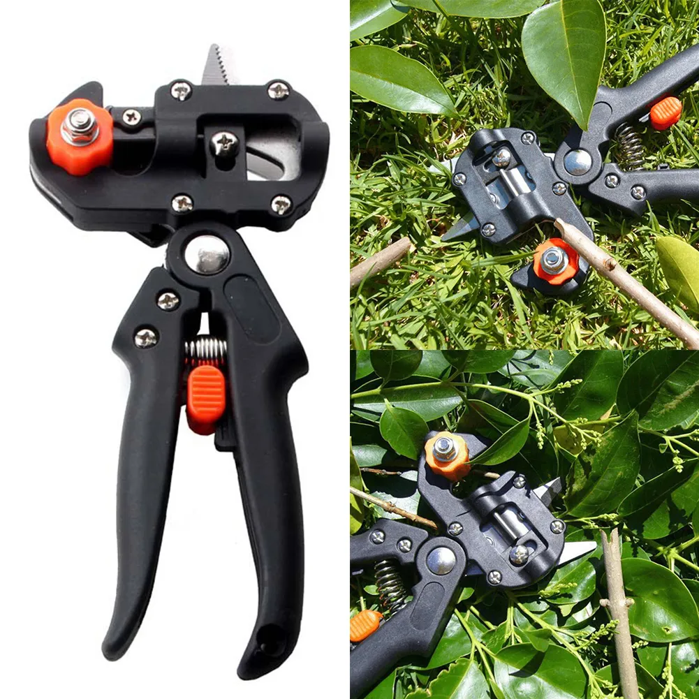 Professional Plant Grafting Tools Set Pruning Shears Secateurs Scissor ...