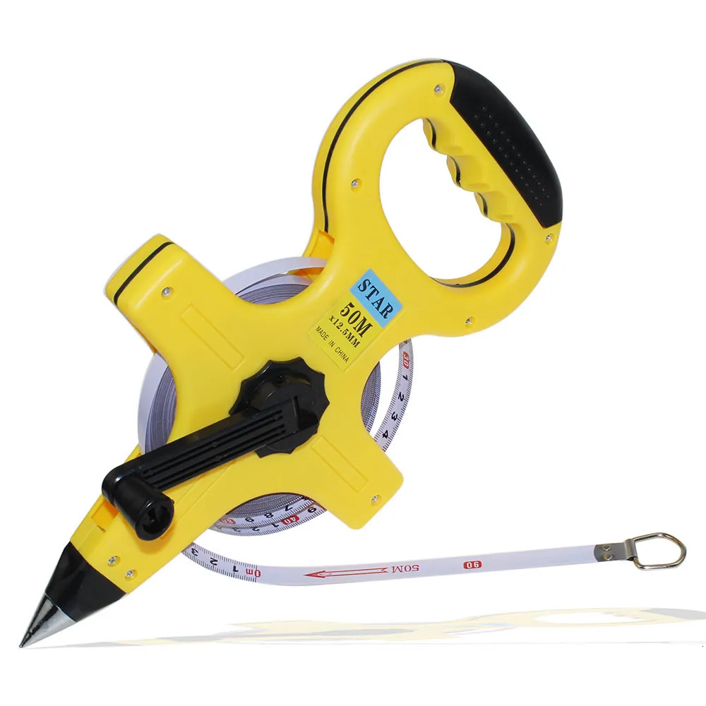 Tape Measures Retractable Steel Tape Measure Open Reel 30M 50M 100M ...