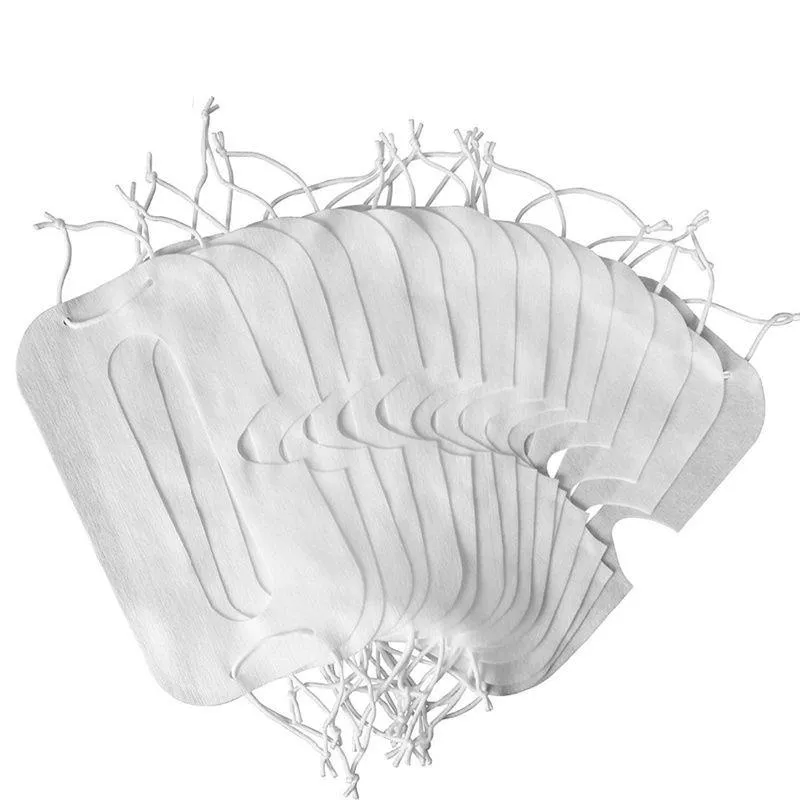 Headset Cover, VR Hygiene Eye Mask Pads, White Spunlace Non Woven ...