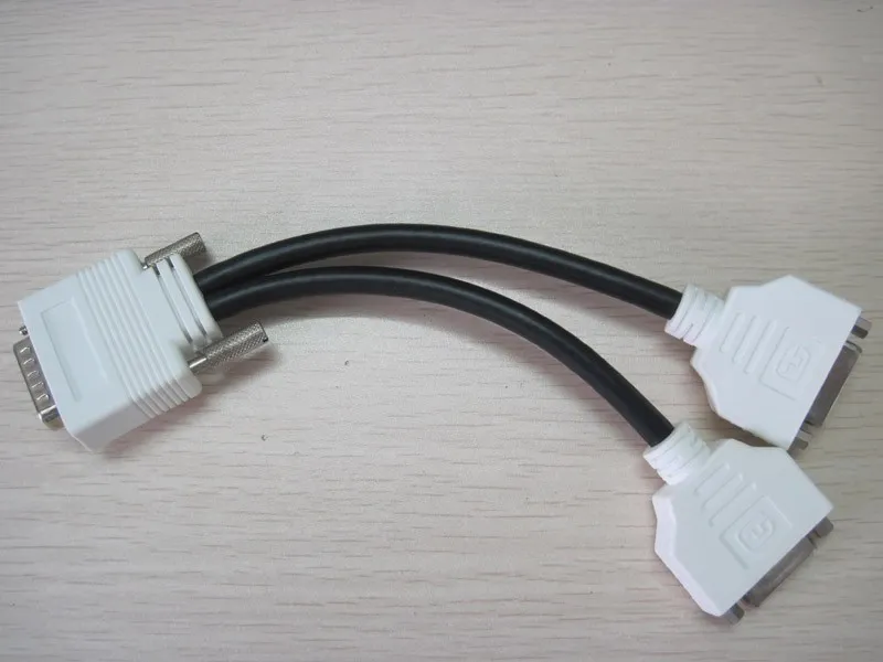 Vga Dvi Converter: DMS59 To Dual DVI Female Splitter Cable 59 Pin Male ...