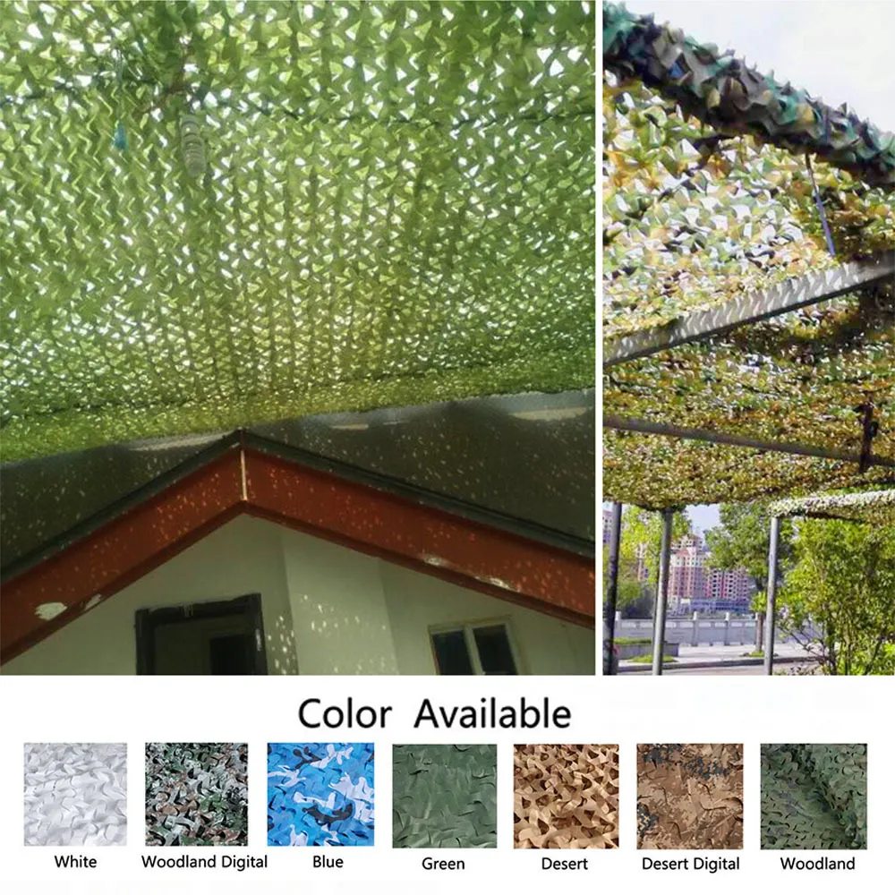 Durable Camo Netting - Military Grade Shade Net, Lightweight Camouflage ...
