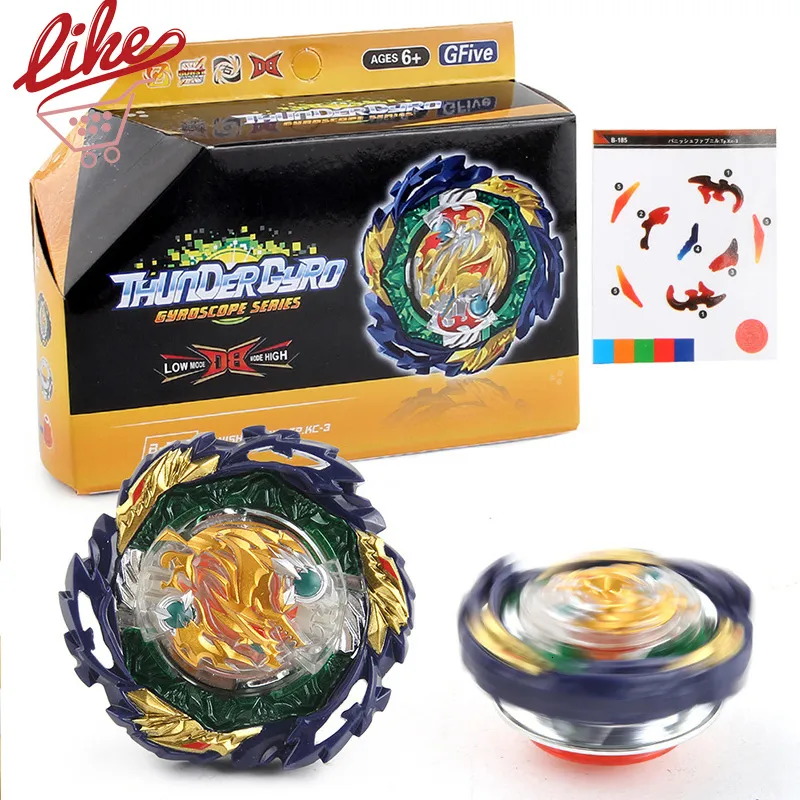 Laike DB B 185 Vanish Fafnir Left Spinning Beyblades Set With Custom ...
